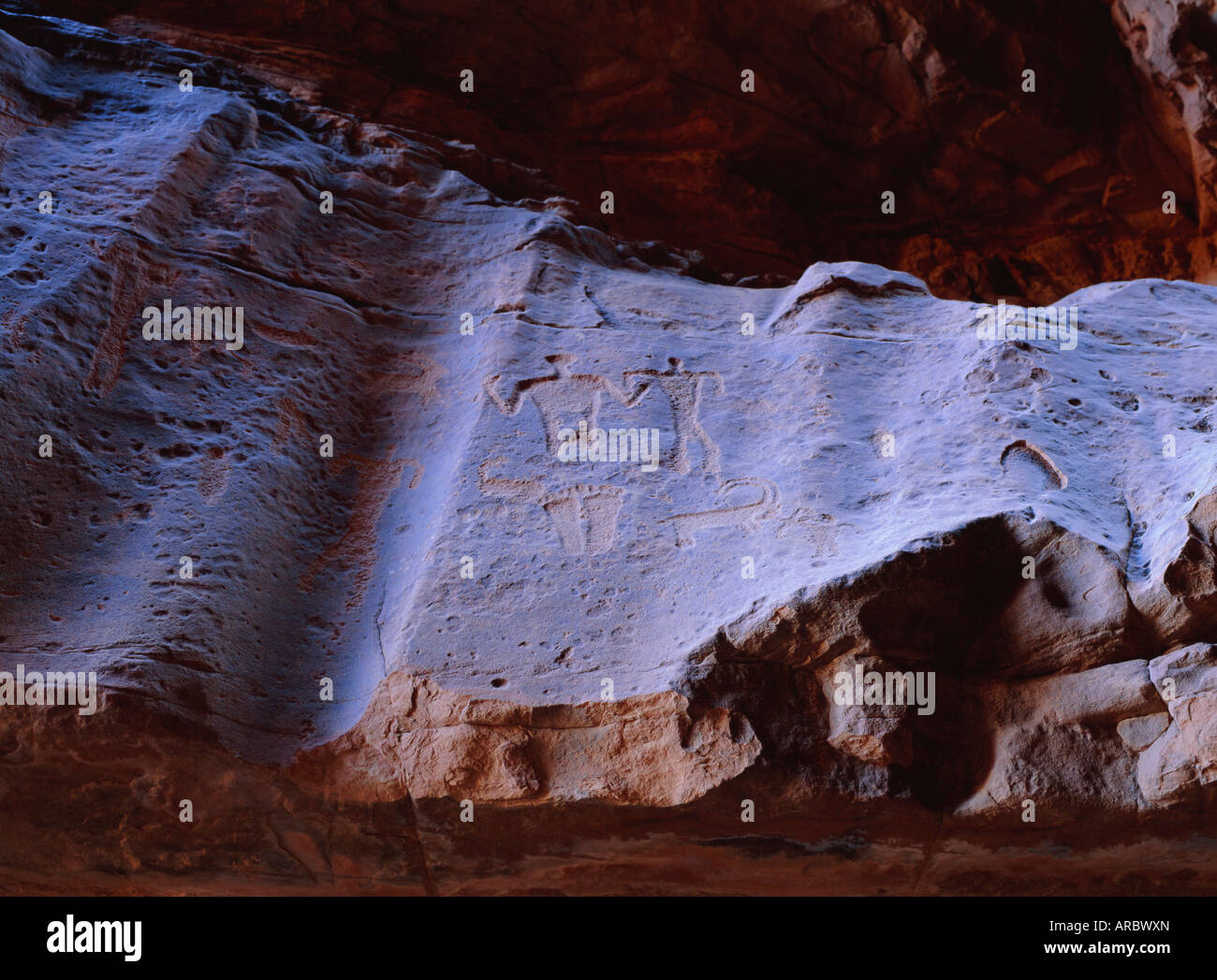 Wadi rum rock drawing High Resolution Stock Photography and Images - Alamy