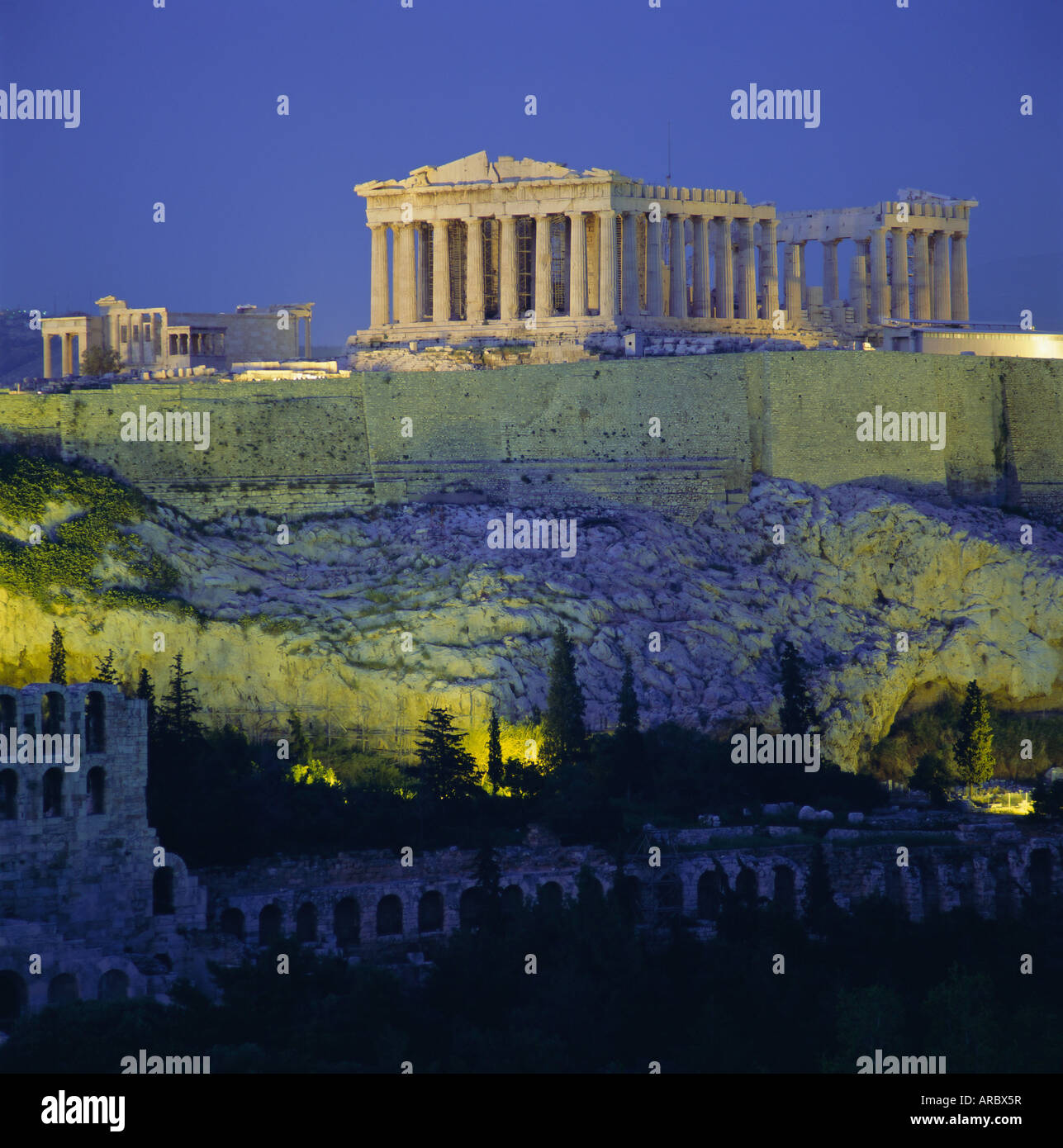 The Parthenon and Acropolis, UNESCO World Heritage Site, Athens, Greece, Europe Stock Photo - Alamy