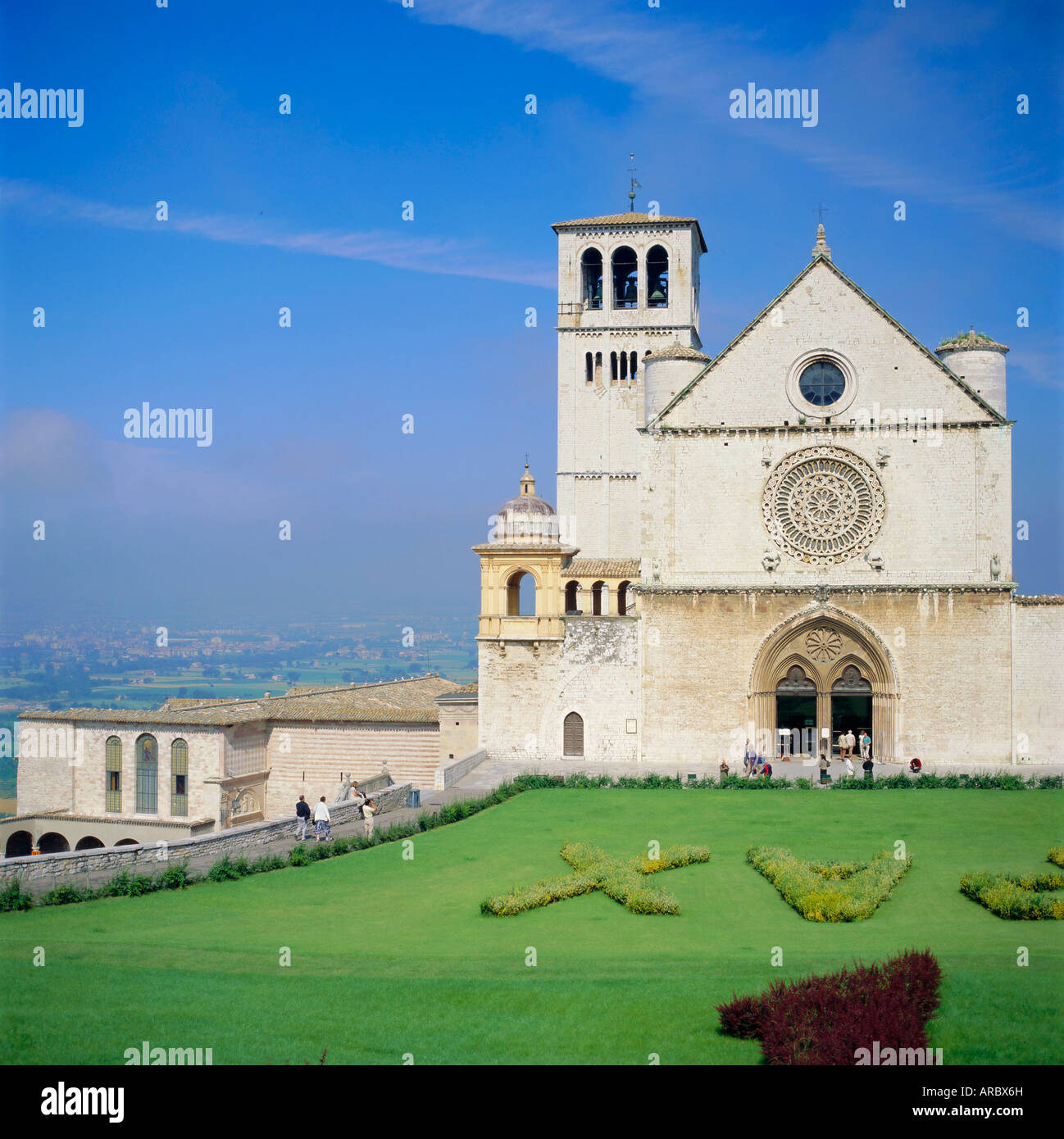 Basilica di san francesco chiesa superiore hi-res stock photography and ...