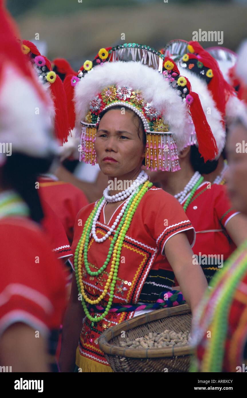 Hwalien tribes, Harvest festival in August and September, Taiwan, Asia ...