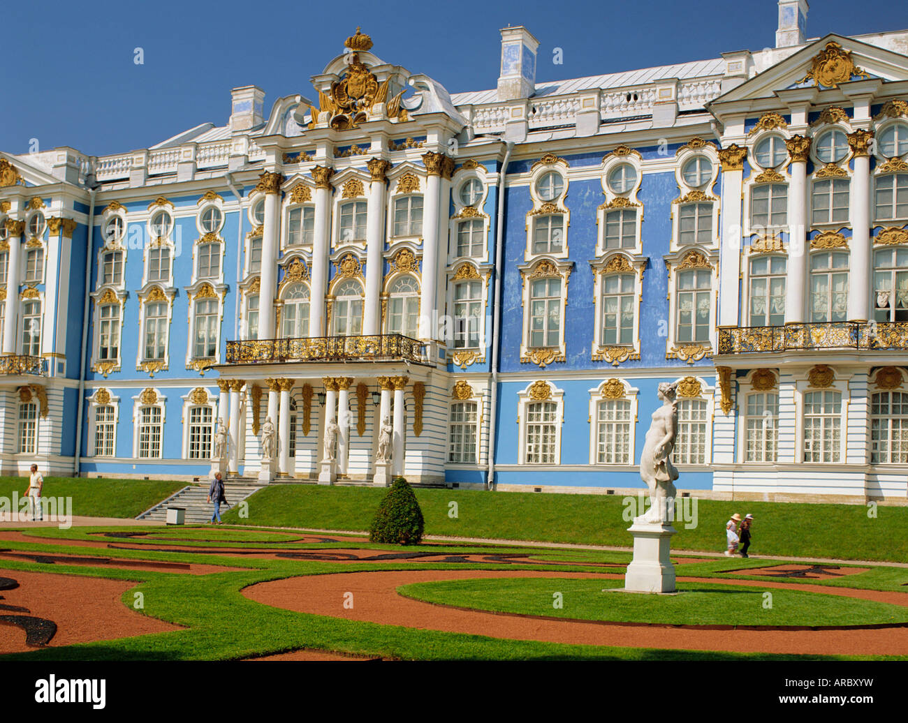 Catherine palace exterior facade hi-res stock photography and images ...