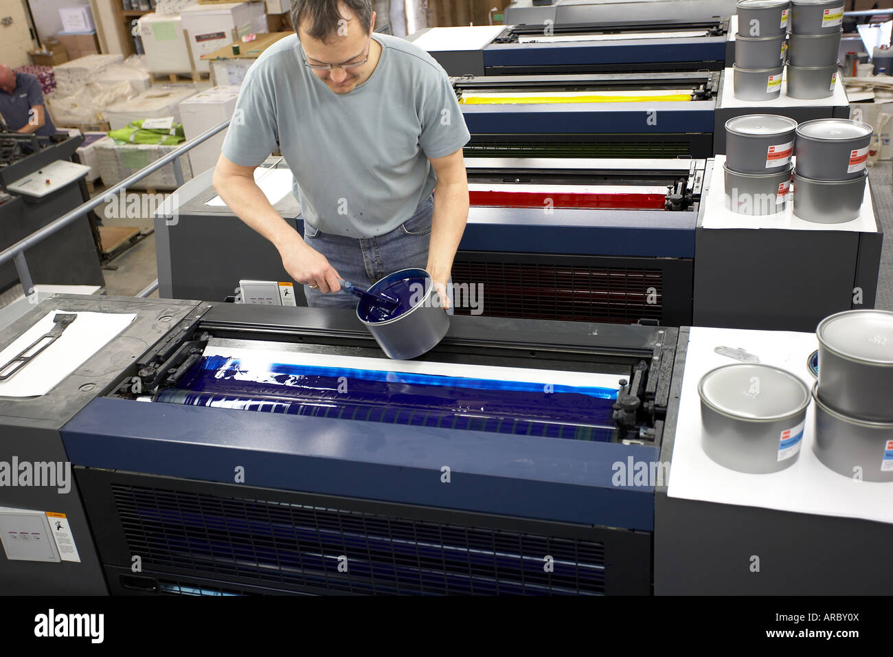 Roller press hi-res stock photography and images - Alamy