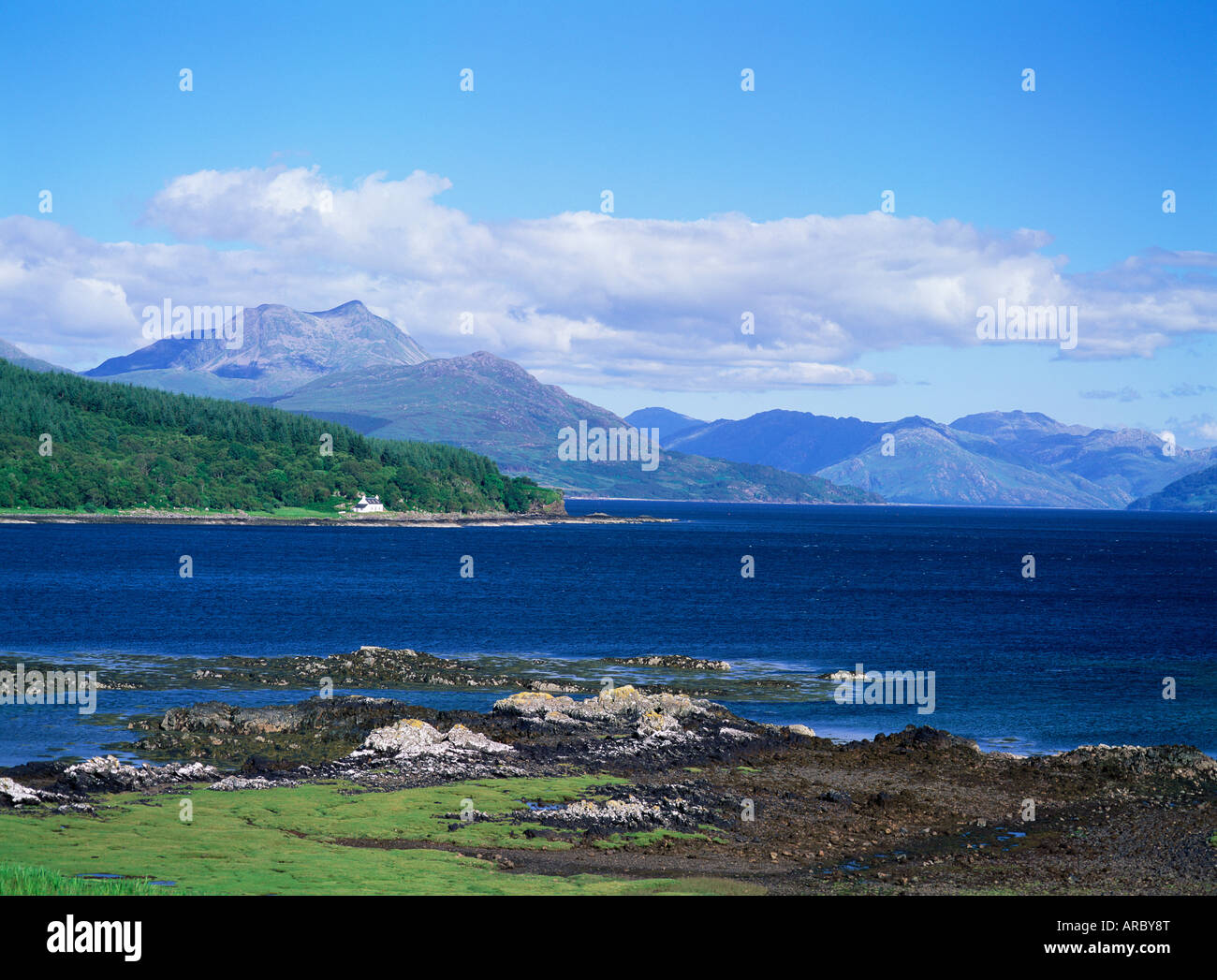 The Sound of Sleat, Isle of Skye, Inner Hebrides, Highland region ...