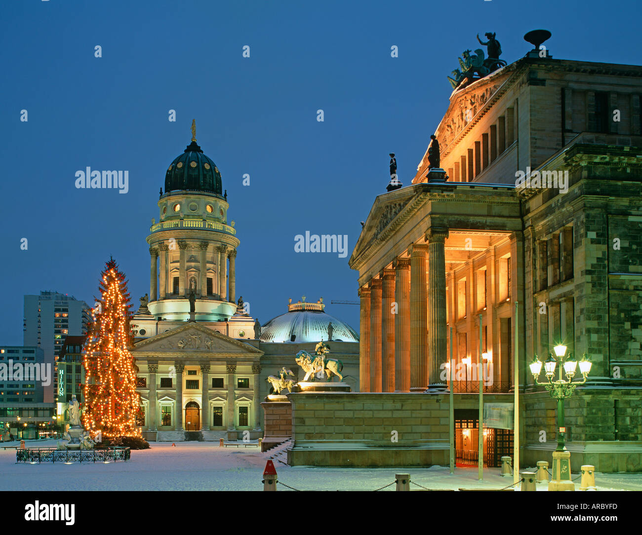 Berlin The Gendarmenmarkt the most beautiful square in Berlin with a ...