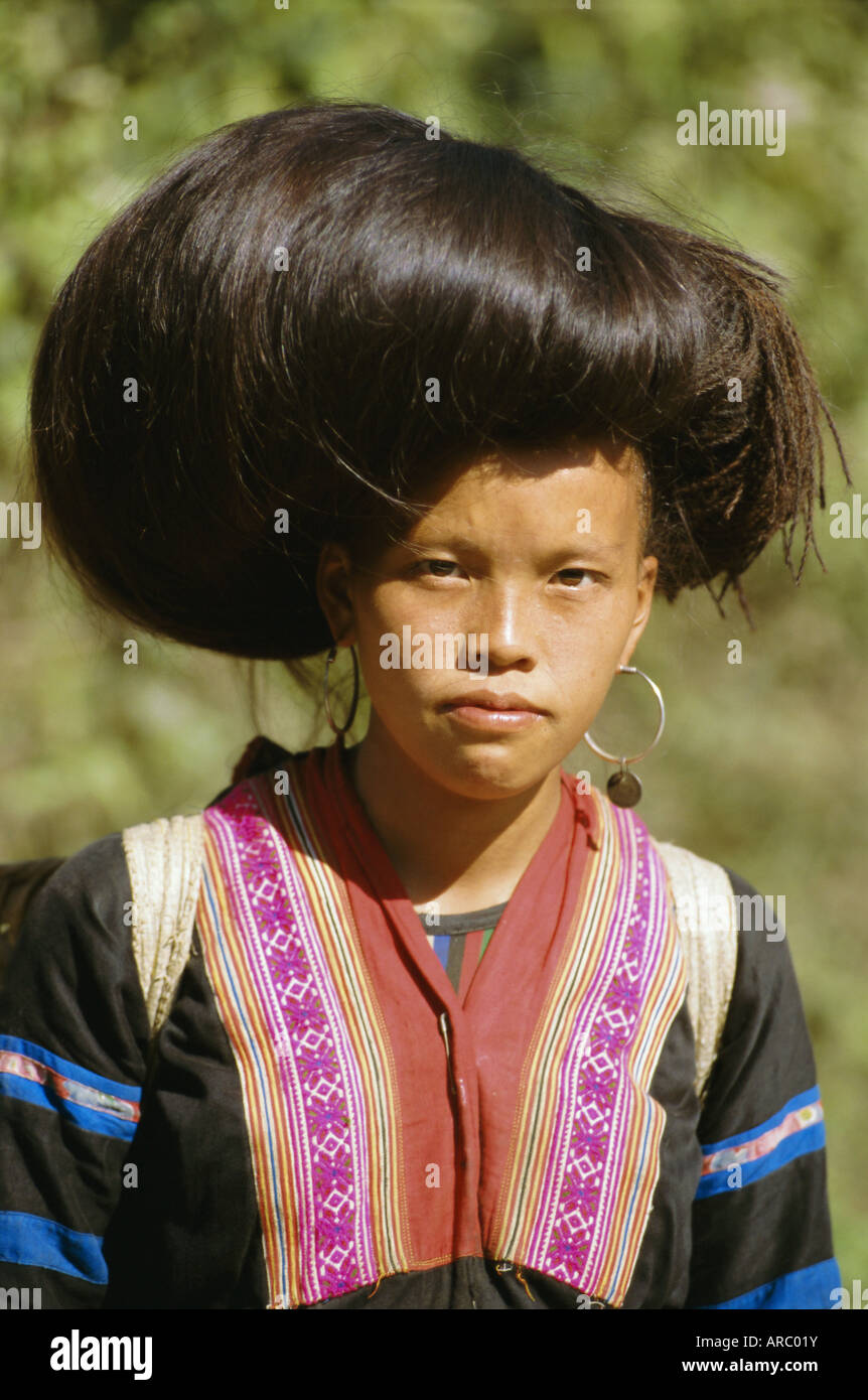 Red hmong hair hi-res stock photography and images - Alamy