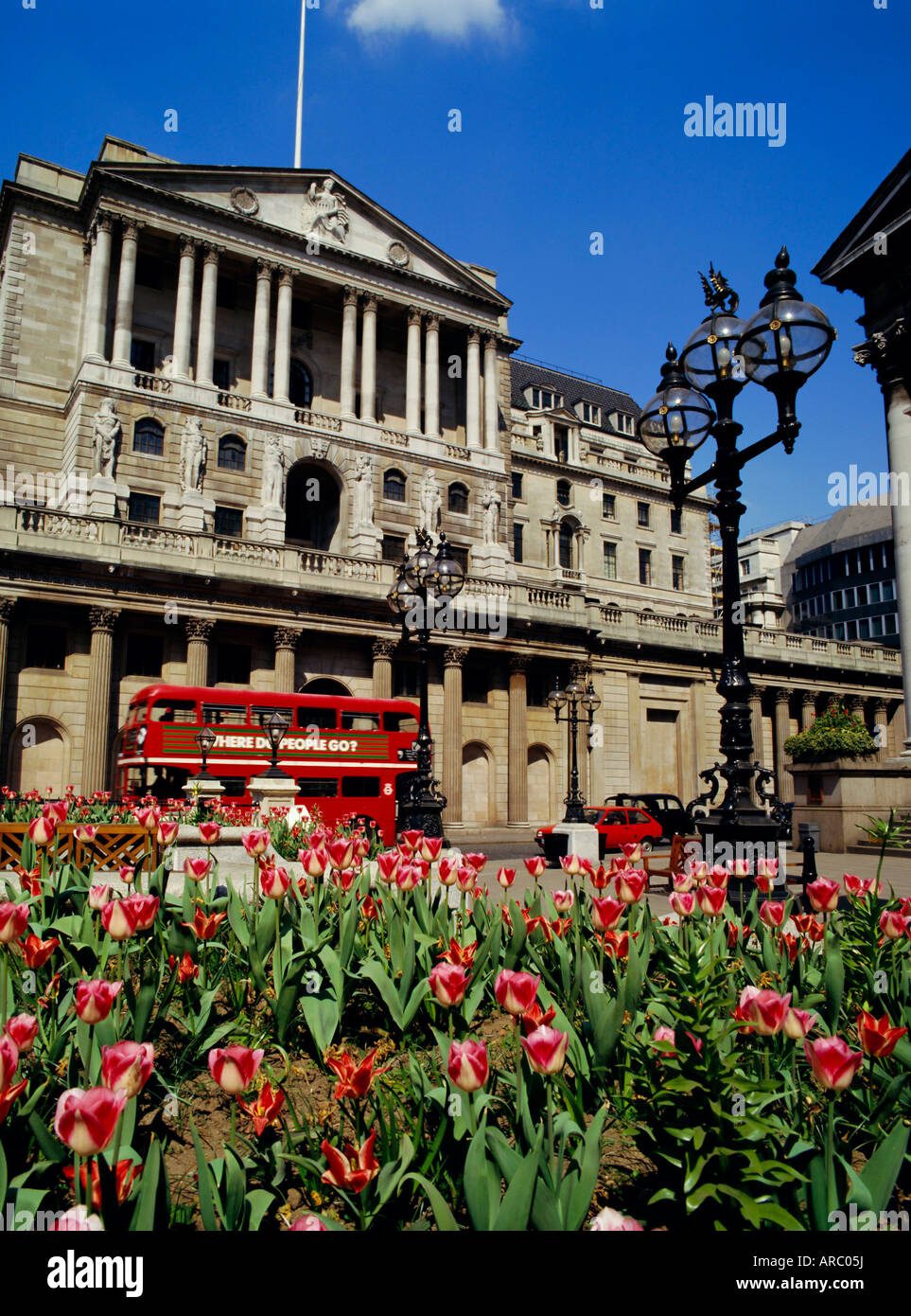 The Bank of England, Threadneedle Street, City of London, England, UK ...