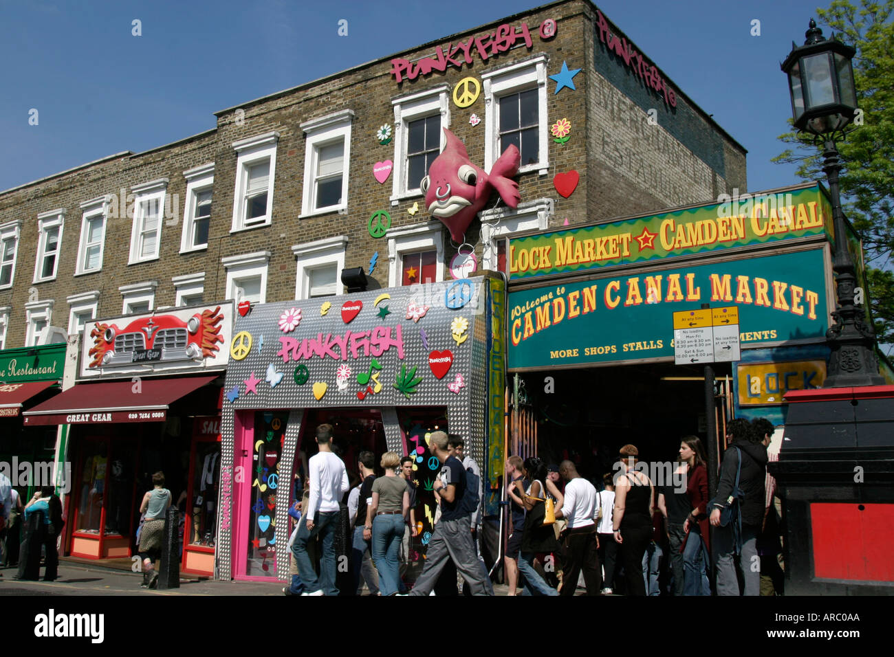 Camden Town London Stock Photo - Alamy