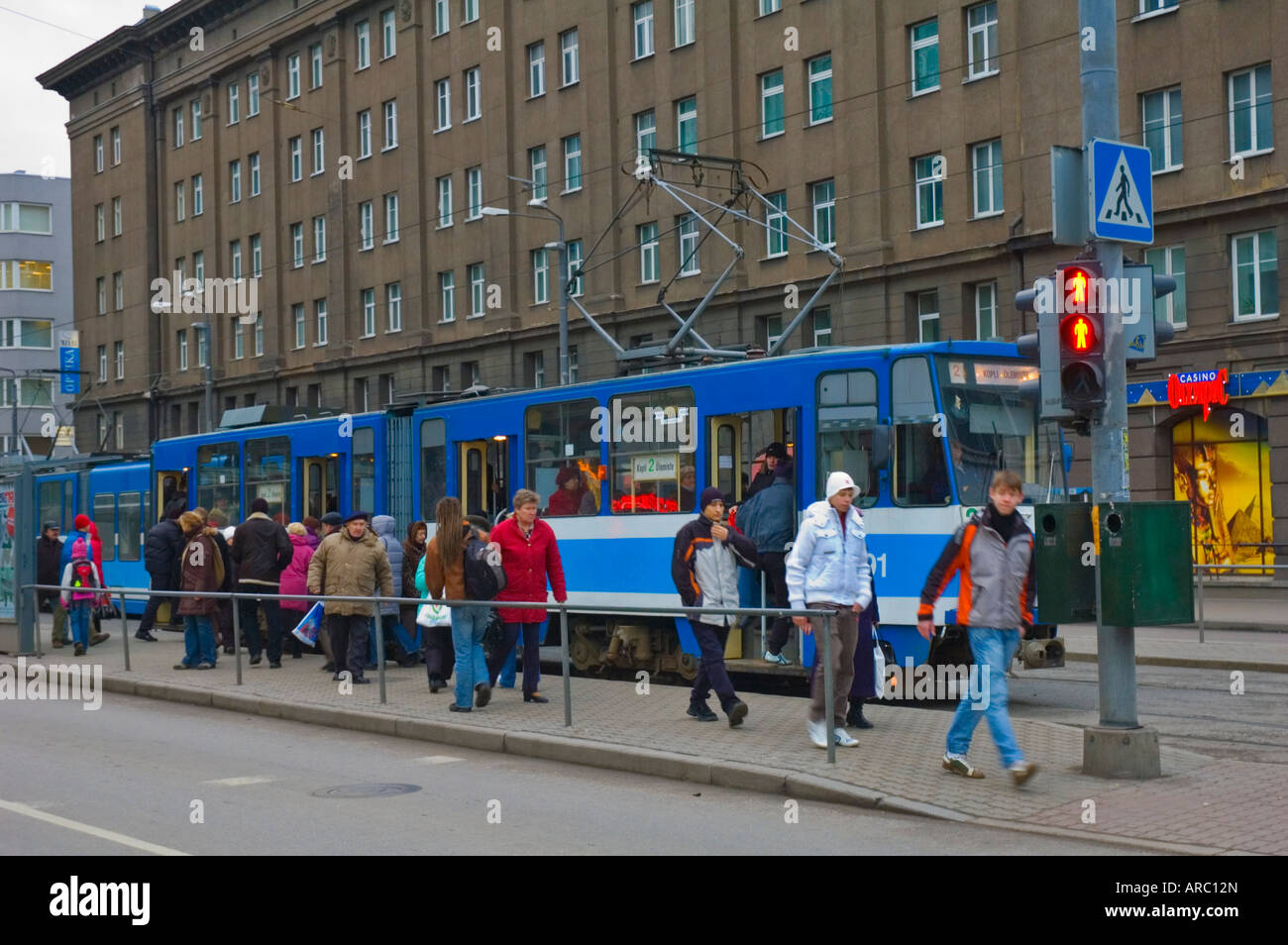 Tallin public transport hi-res stock photography and images - Alamy