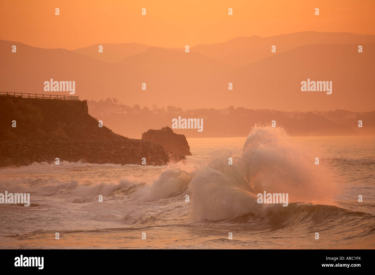 Biarritz surf spot hi-res stock photography and images - Alamy