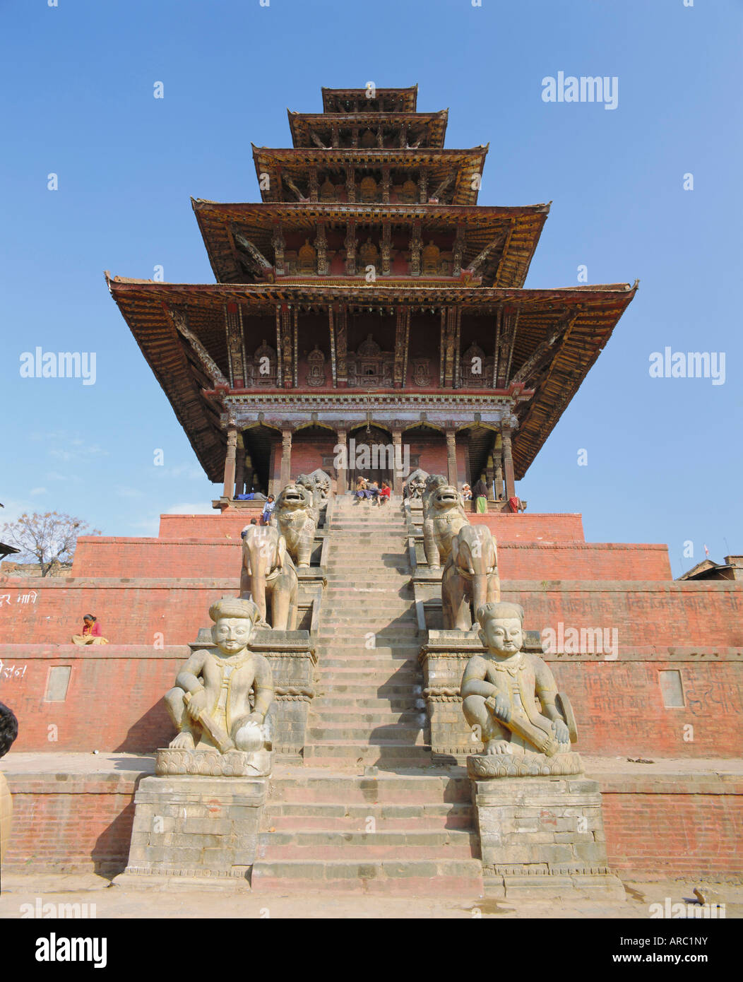 Siddhi Lakshmi Temple, Bhaktapur (Bhadgaun), Nepal Stock Photo - Alamy