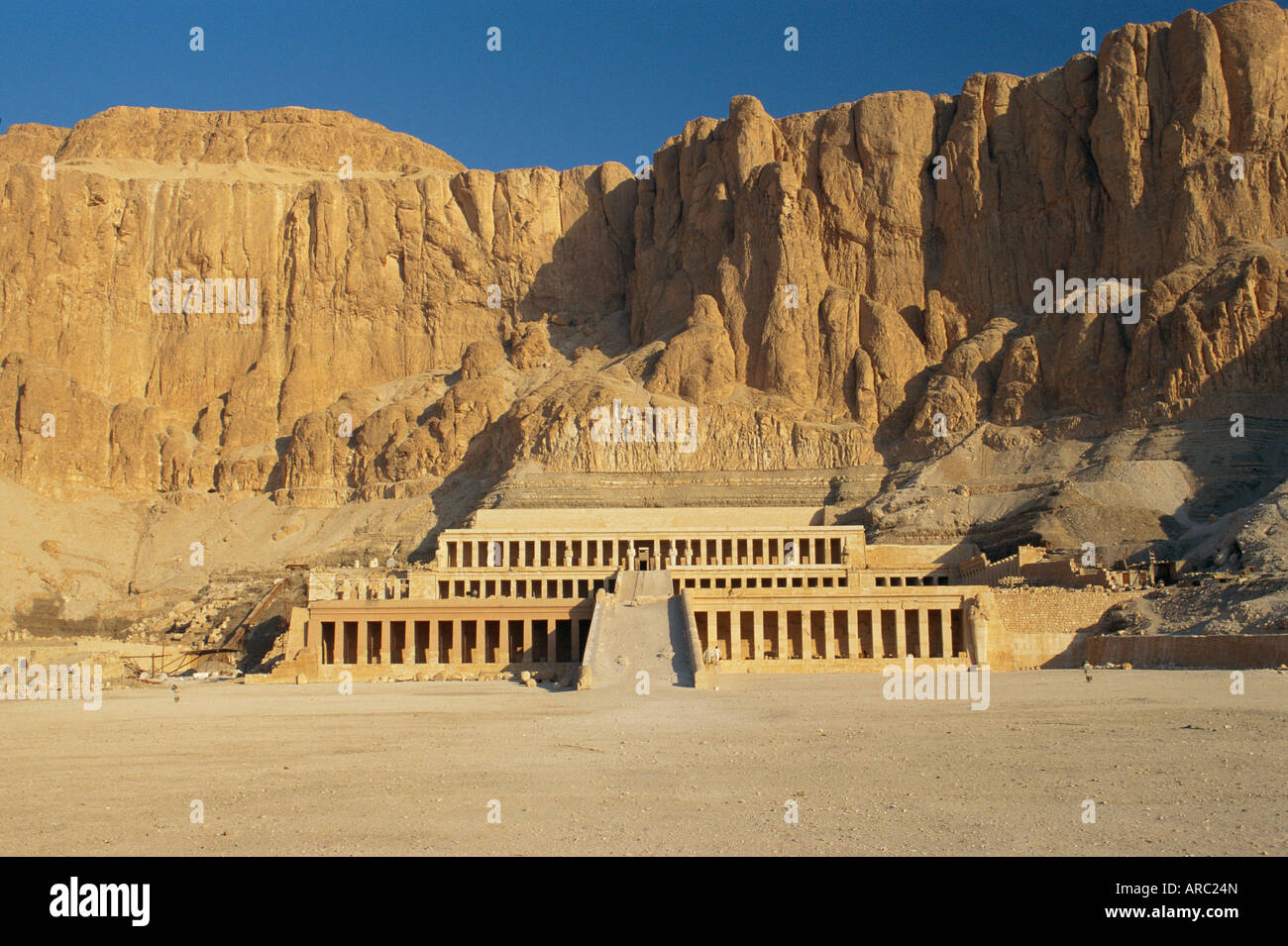 The Temple of Hatsepsut, Valley of the Queens, Thebes, Egypt, Africa ...