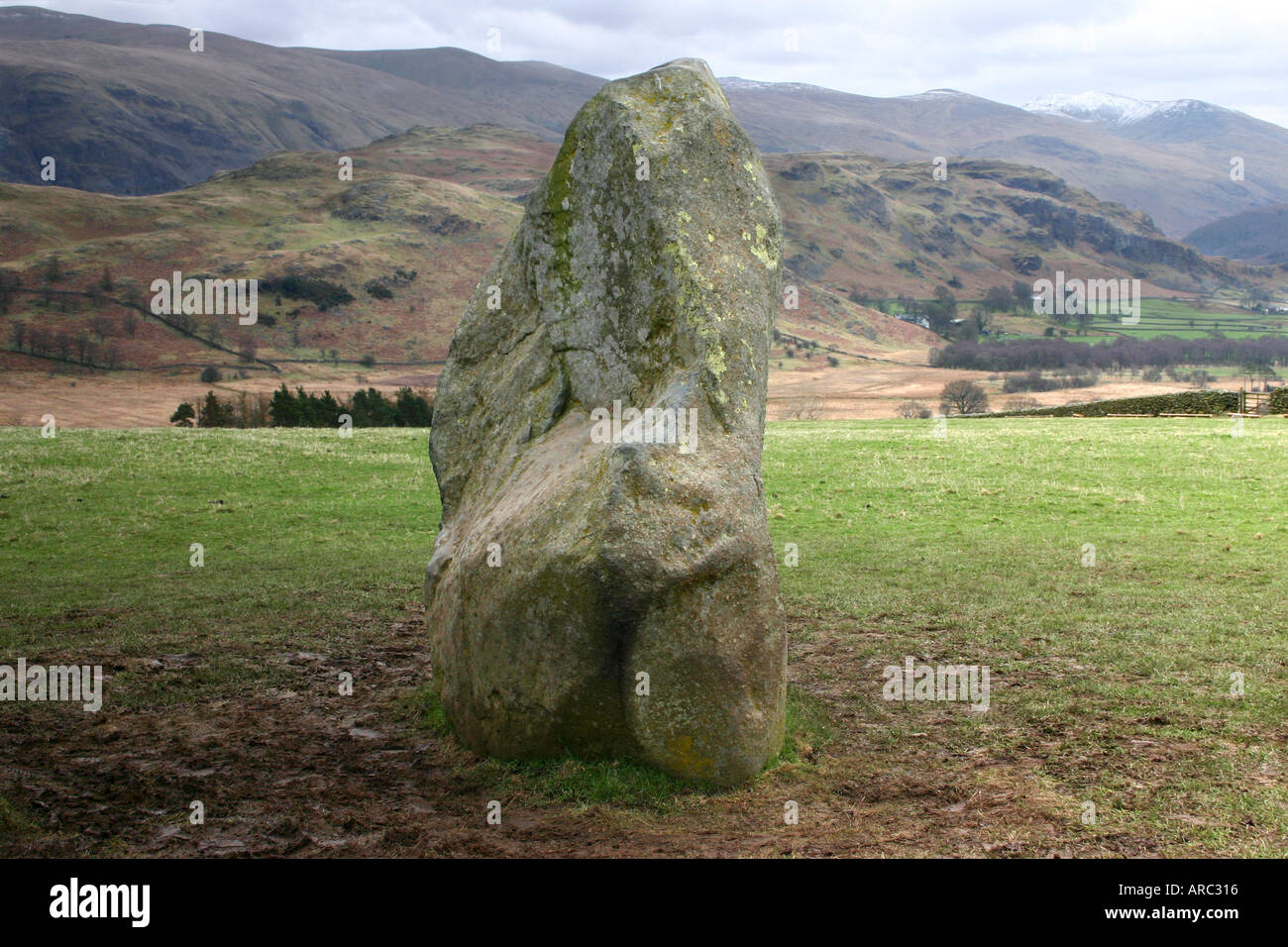 Castle Rigg Stone Circle near Keswick Lake District Stock Photo - Alamy
