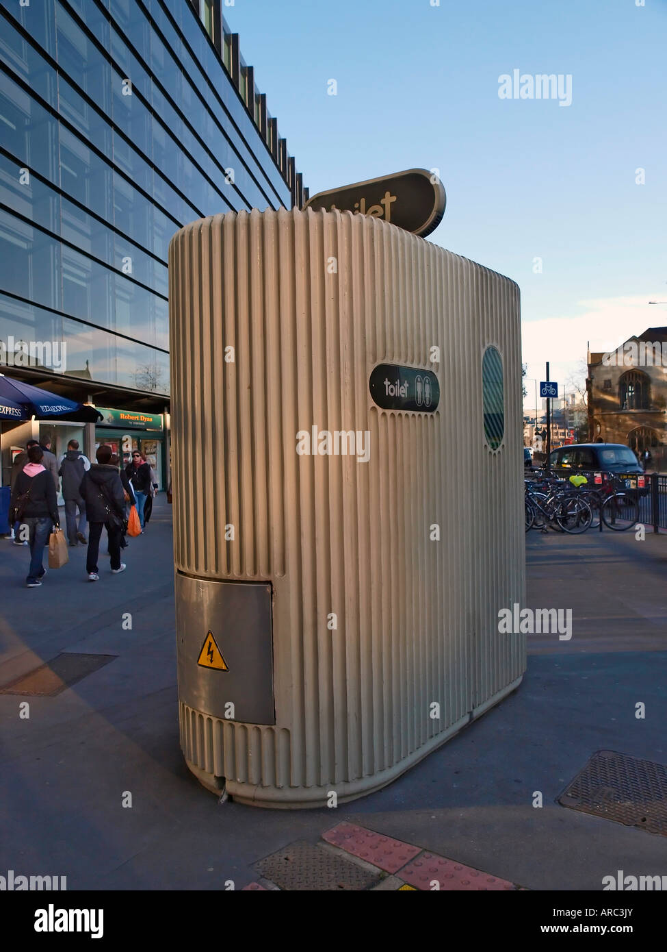 Automatic public toilet hi-res stock photography and images - Alamy