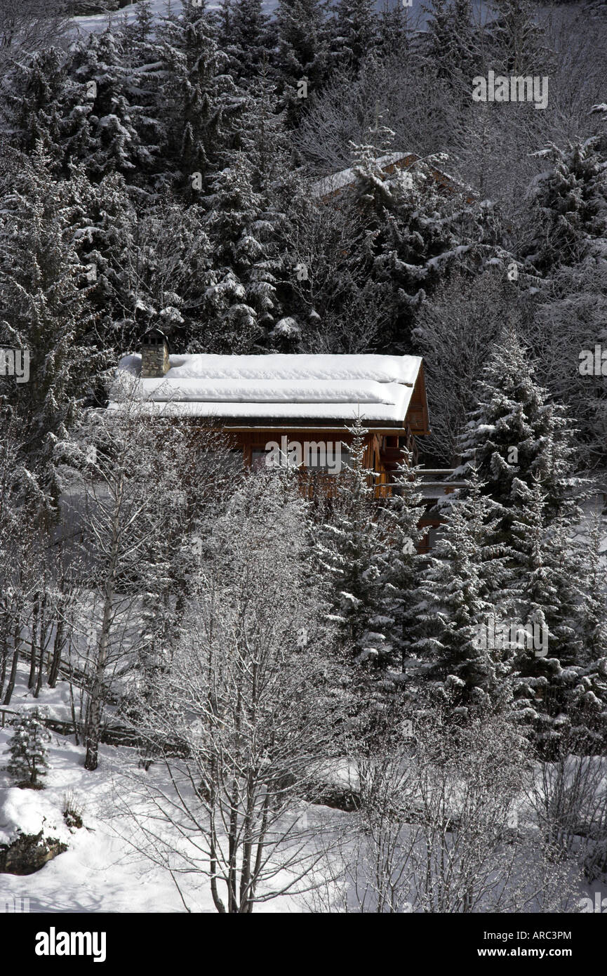 Meribel mountain hi-res stock photography and images - Alamy