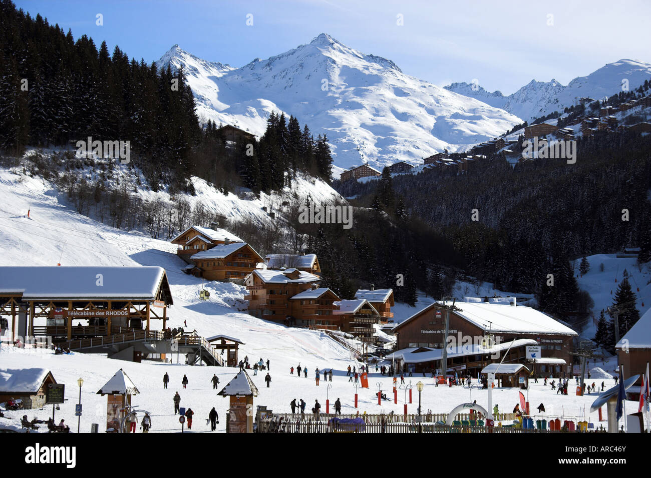 Meribel france hi-res stock photography and images - Alamy