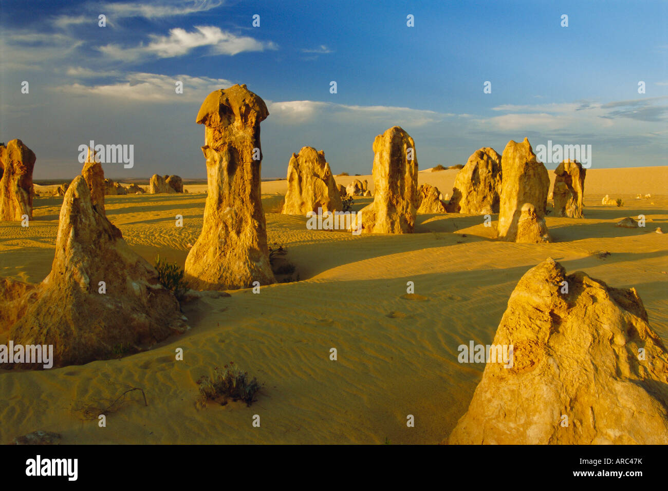 The Pinnacle Desert, Nambung National Park near Perth, Western ...