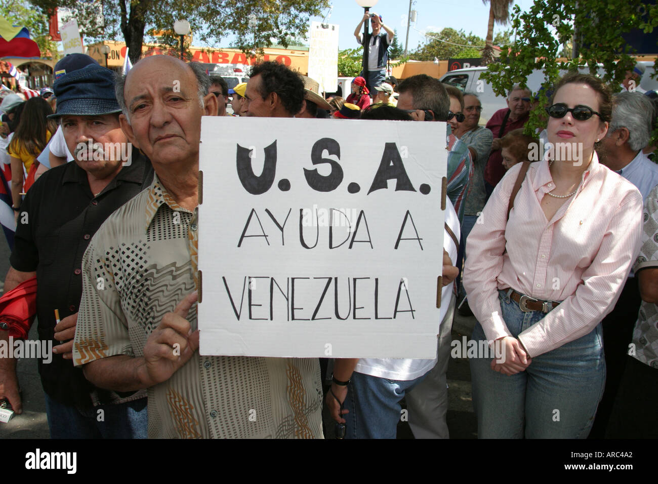 Hispanic immigration usa poster hi-res stock photography and images - Alamy