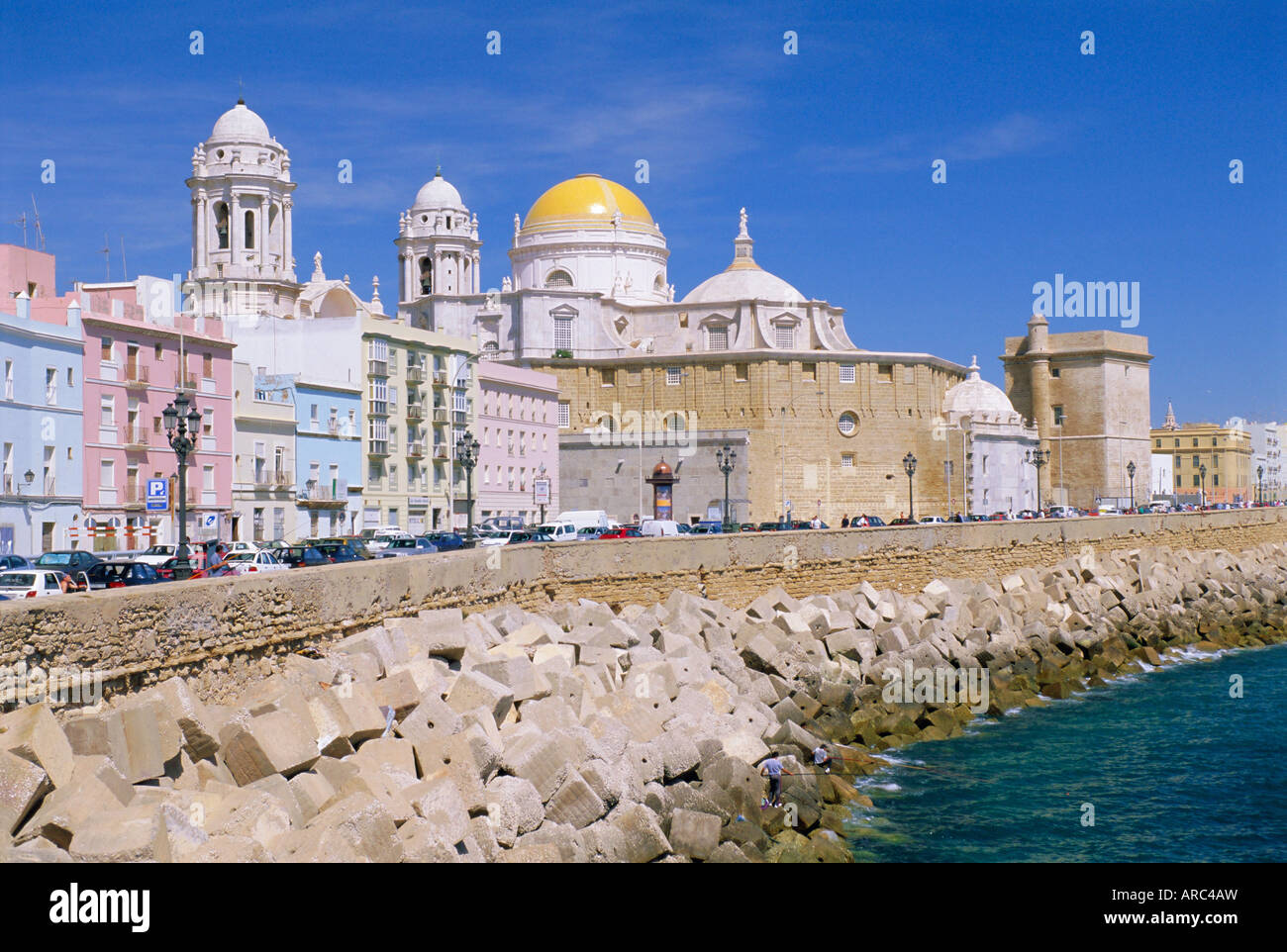 Cadiz Cathedral, Cadiz, Andalucia, Spain Stock Photo - Alamy