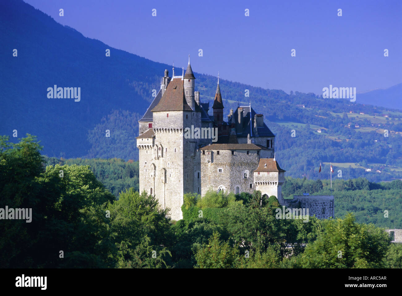 Chateau de Menton, Lac d'Annecy, Annecy, Haute Savoie, Rhone Alpes ...
