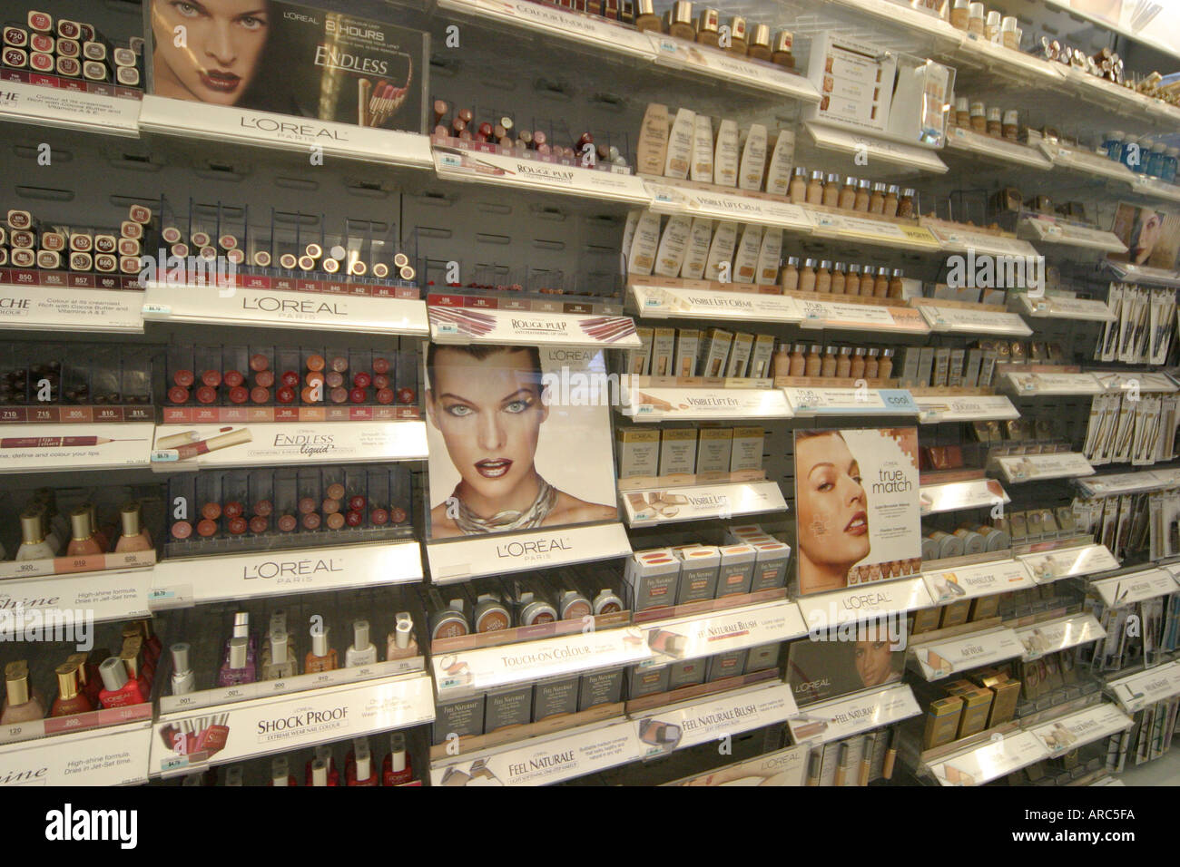 Miami Beach Florida,Eckerd Pharmacy,cosmetics product products display ...