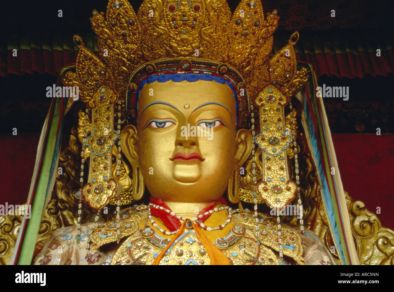 Avalokitesvara, the Bodhisattva of compassion, Lhasa, Tibet, China ...