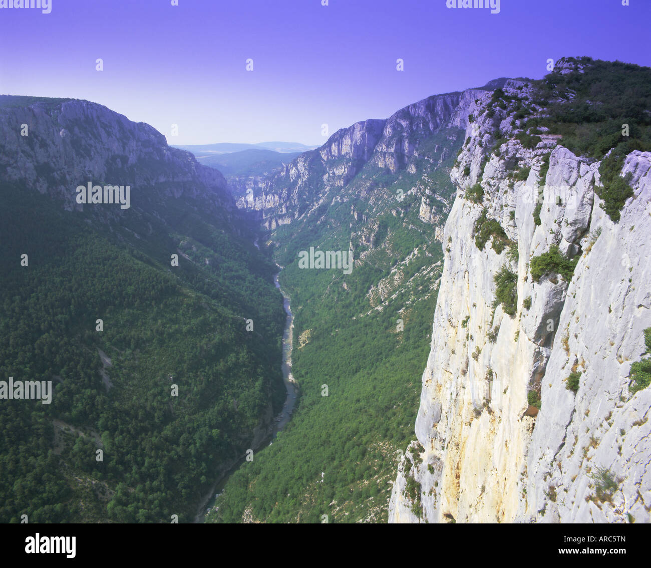 Scenic view gorges du hi-res stock photography and images - Alamy