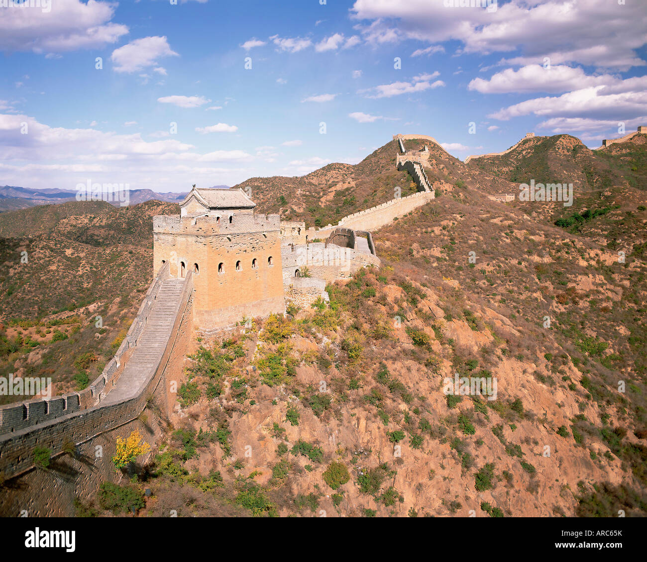 Jinshanling section of the Great Wall of China, UNESCO World Heritage ...