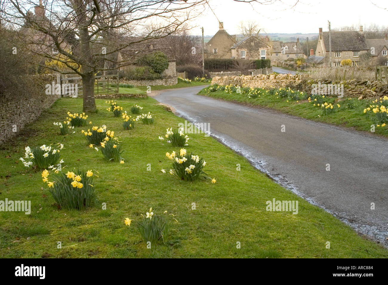 Chilson village in the spring Oxfordshire Stock Photo - Alamy