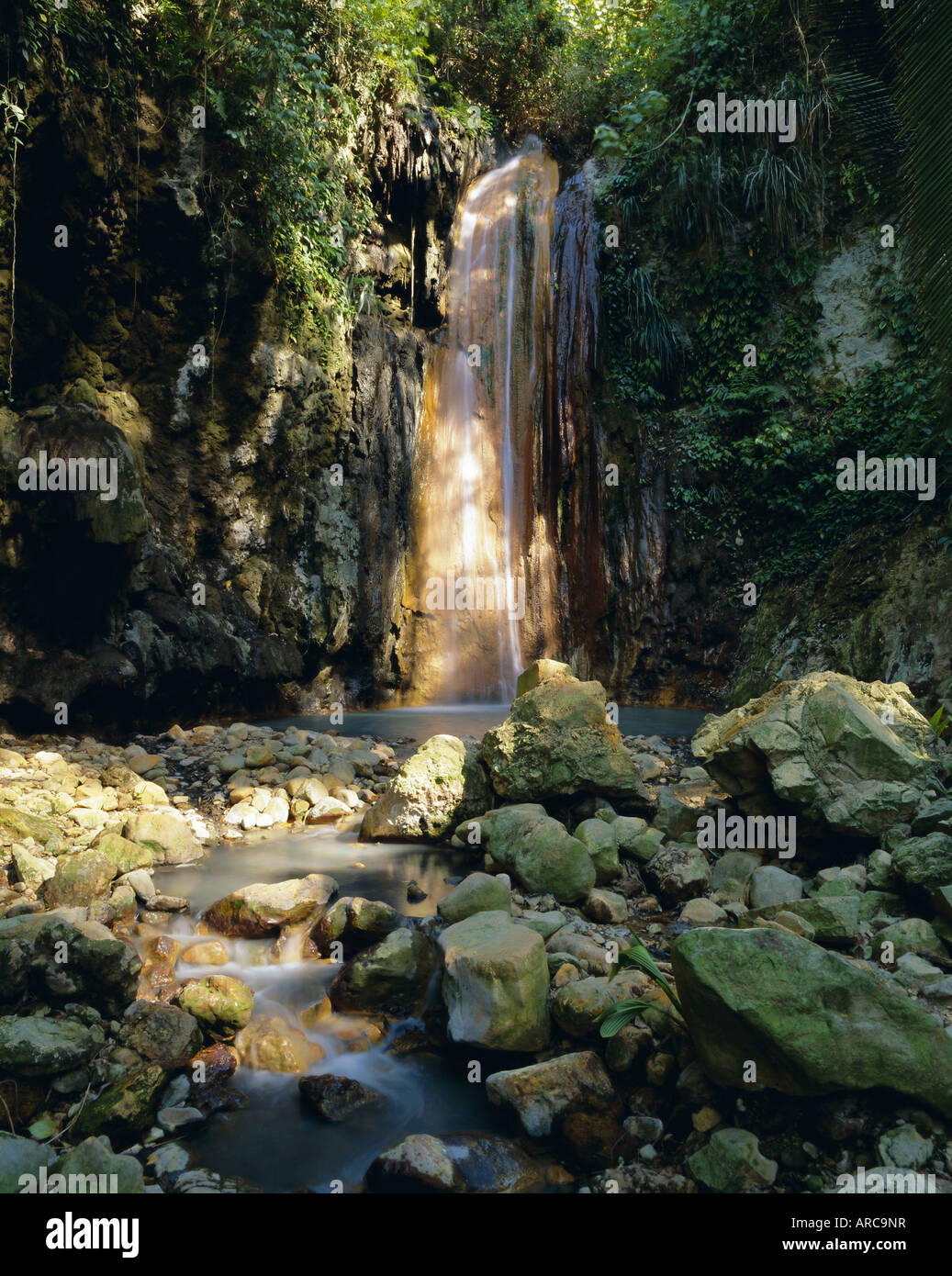 St lucia diamond falls hi-res stock photography and images - Alamy