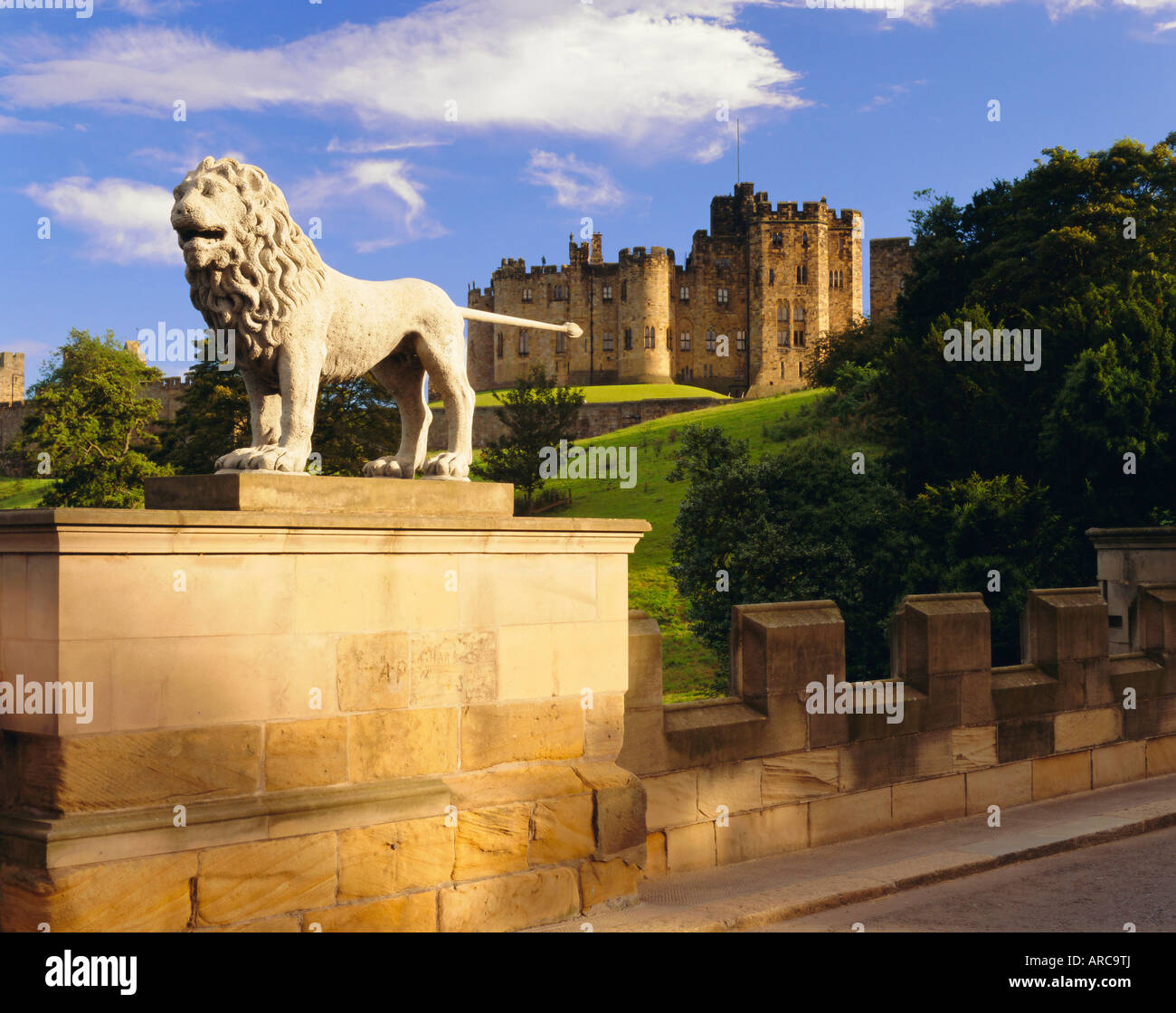 Alnwick lion hi-res stock photography and images - Alamy