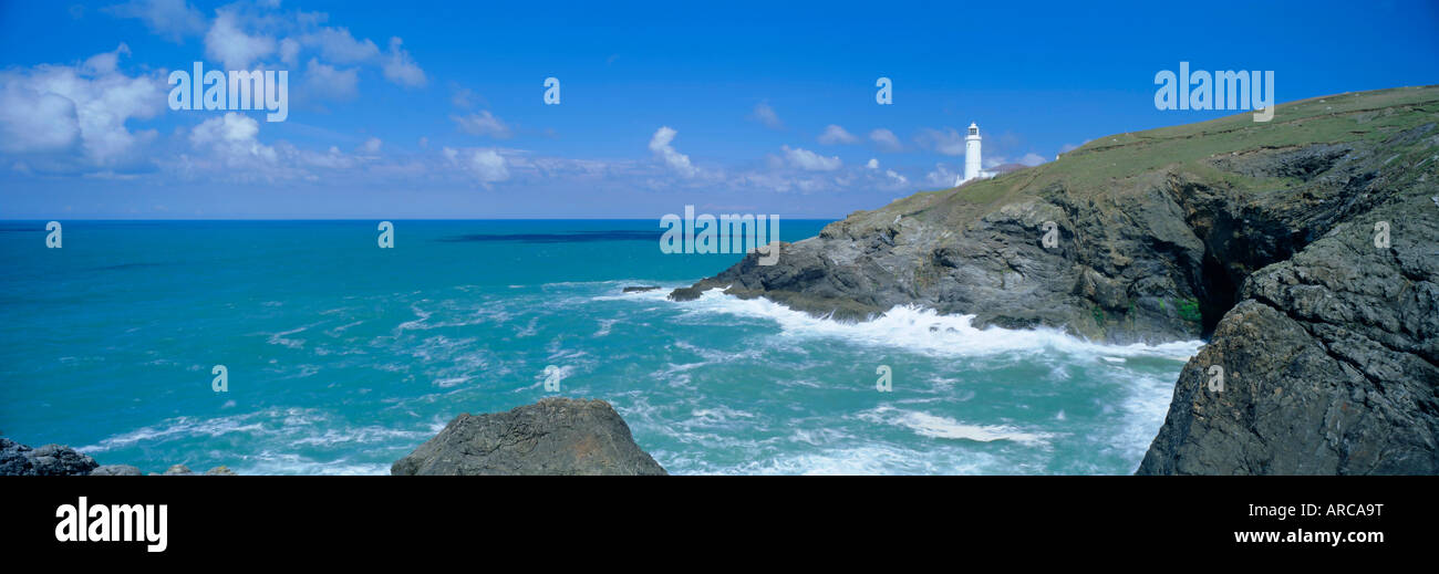 Trevose head lighthouse cornwall england hi-res stock photography and ...