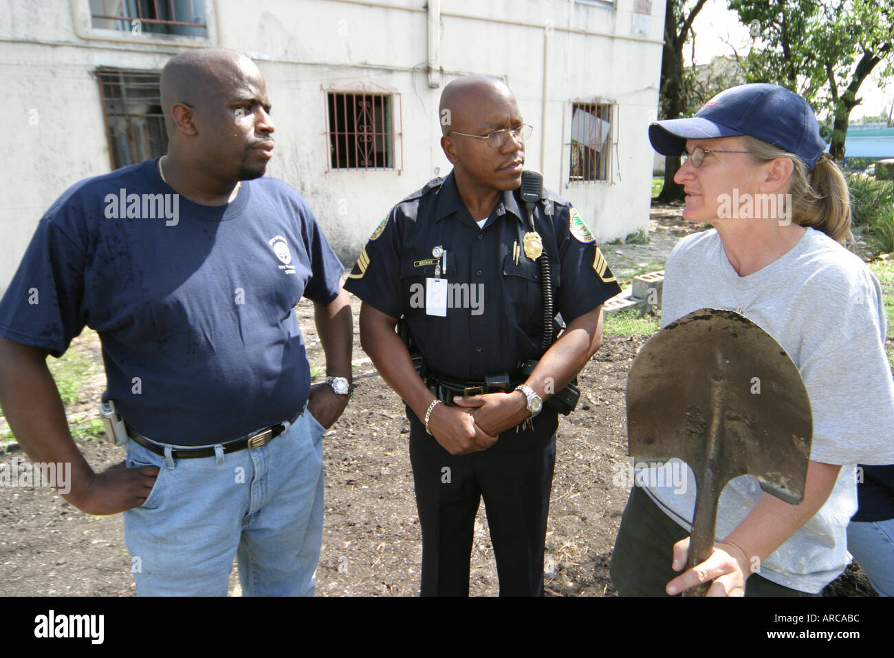 Miami Florida,Overtown,Habitat For Humanity,volunteers building new ...