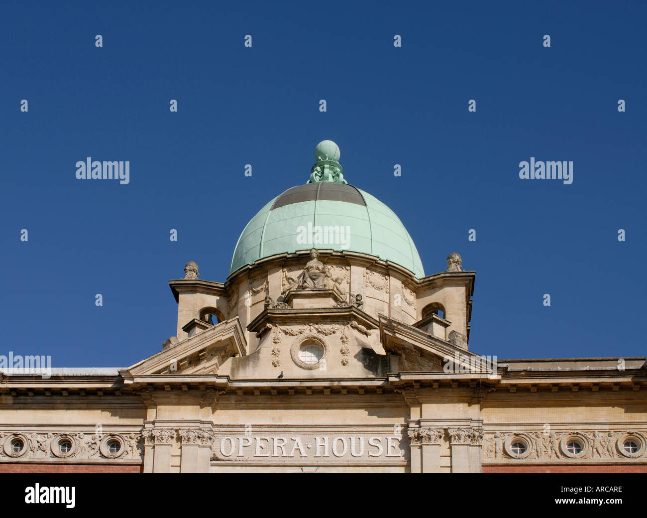 Facade and dome of the Opera House Stock Photo - Alamy