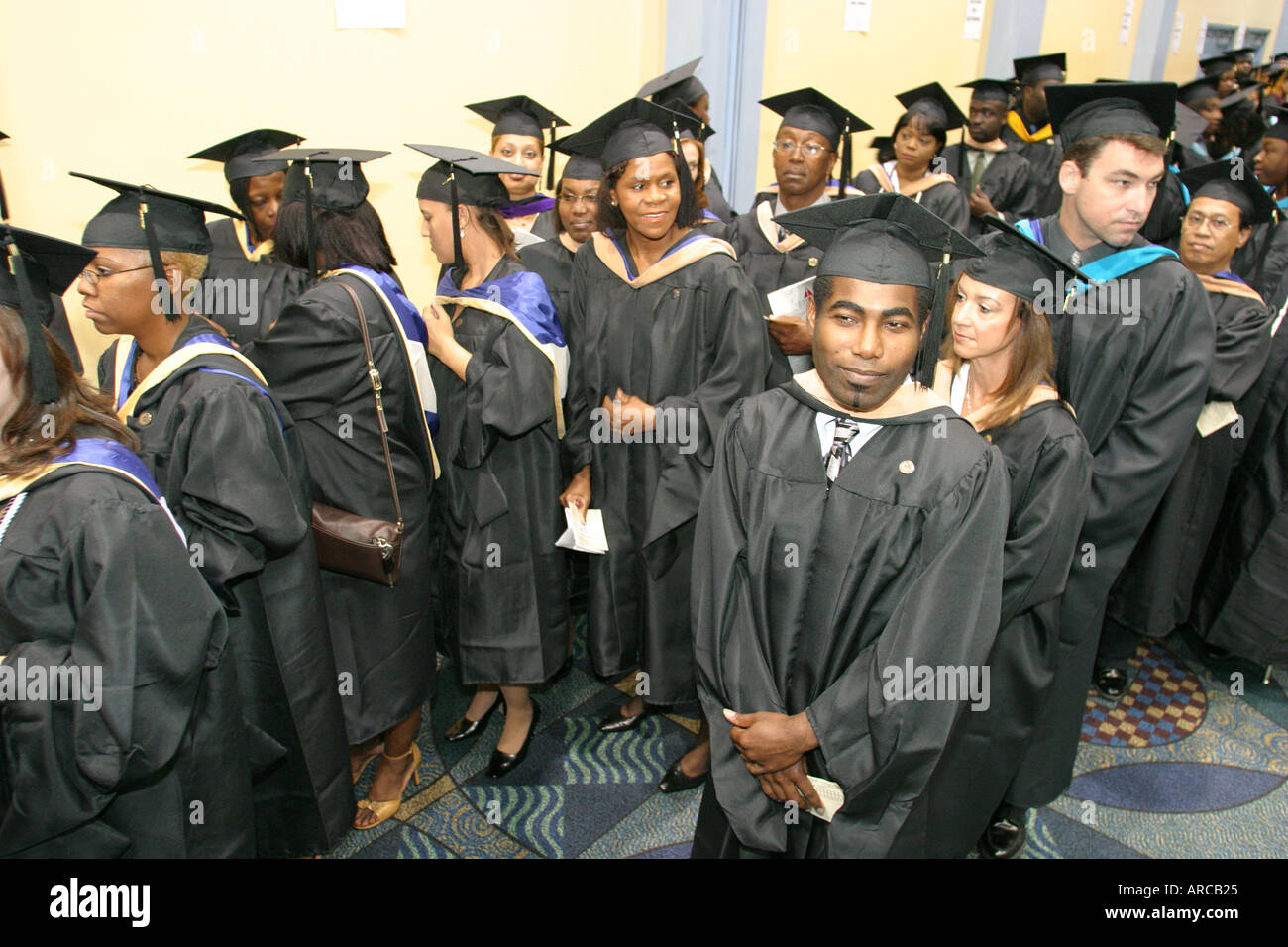 Miami Beach Florida,Miami Beach Convention Center,centre,St. Thomas University Commencement ...