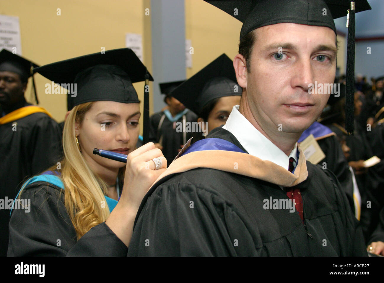 St thomas university commencement hi-res stock photography and images ...