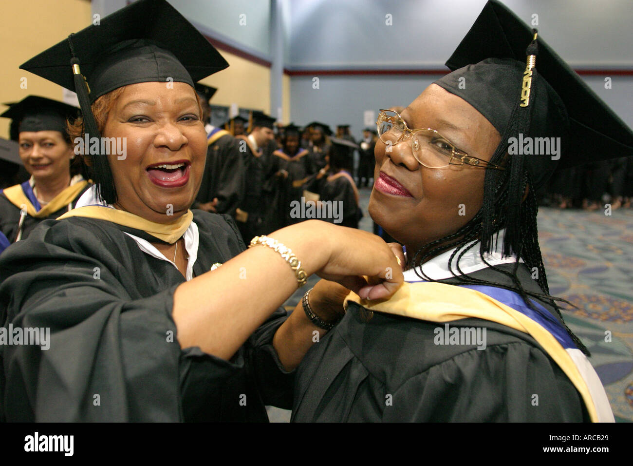 Miami Beach Florida,Miami Beach Convention Center,centre,St. Thomas University Commencement ...