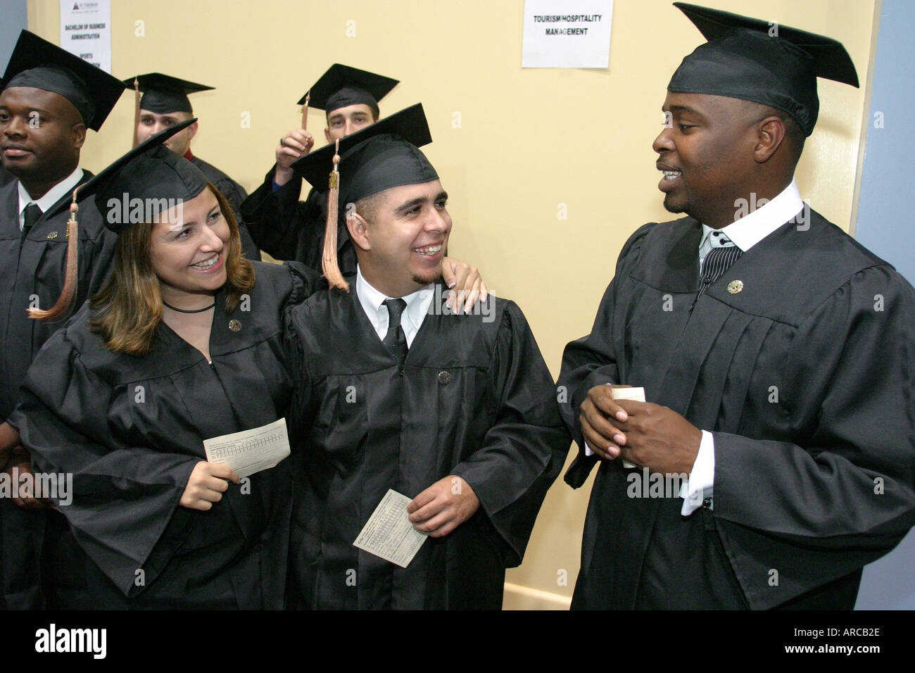 Miami Beach Florida,Miami Beach Convention Center,centre,St. Thomas University Commencement ...