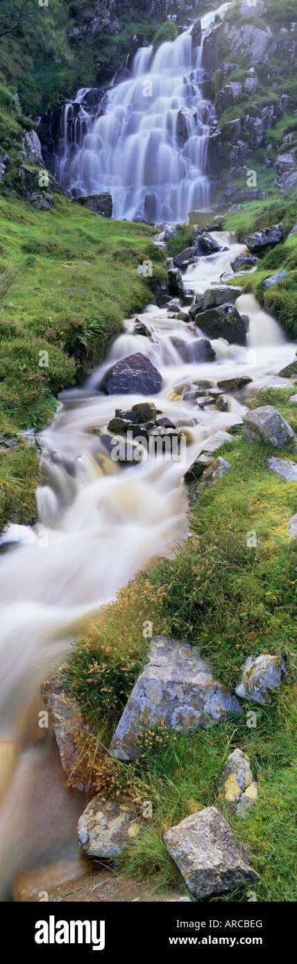 Waterfall near Uig, Isle of Lewis, Outer Hebrides, Scotland, United ...