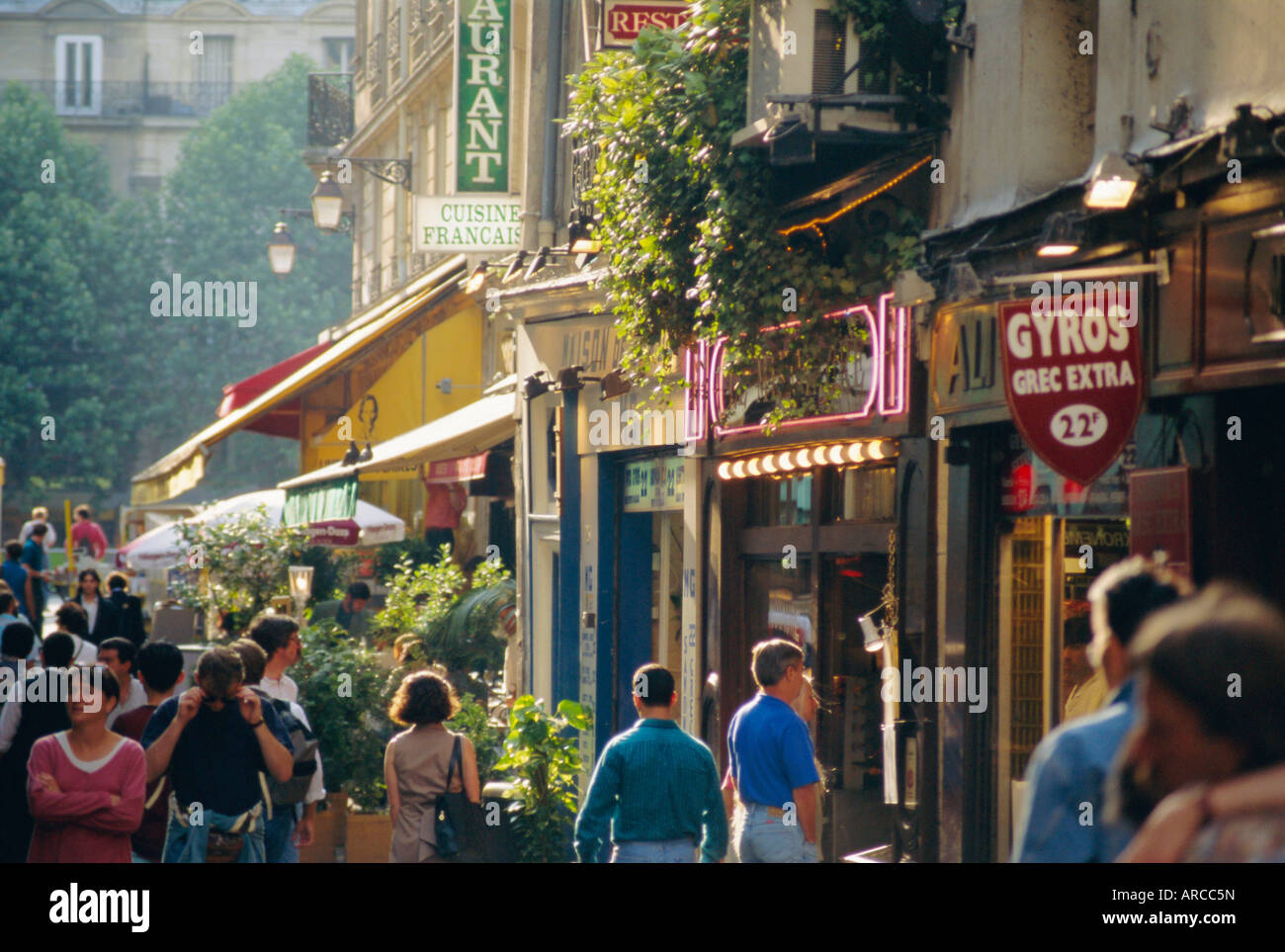 Latin quarter paris hi-res stock photography and images - Alamy