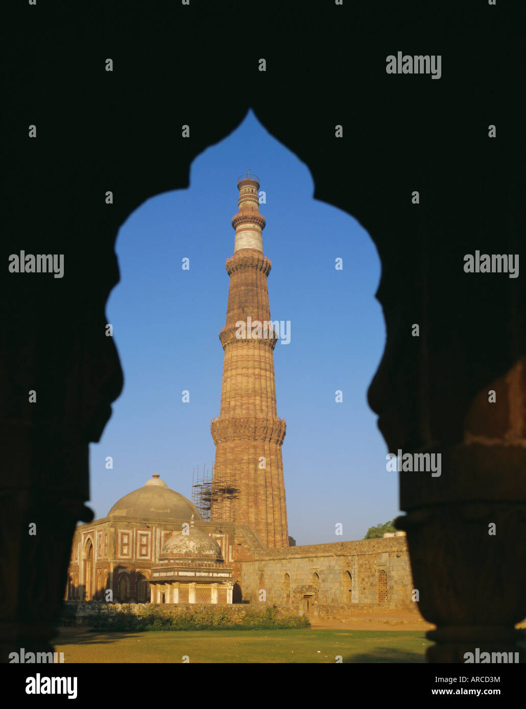 Qutb minar, colour hi-res stock photography and images - Alamy