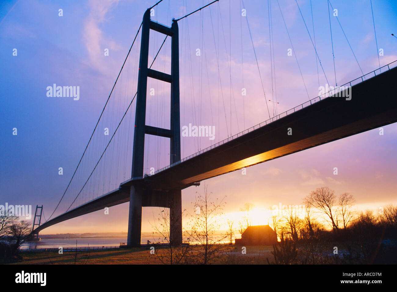The Humber Bridge, Yorkshire, England Stock Photo - Alamy