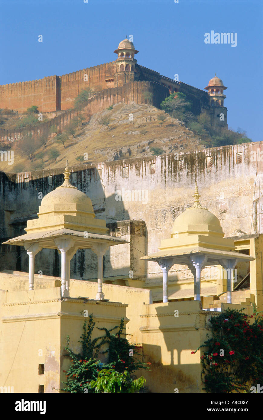 Amber Fort, Rajput architecture, constructed in 1592, Jaipur, Rajasthan ...