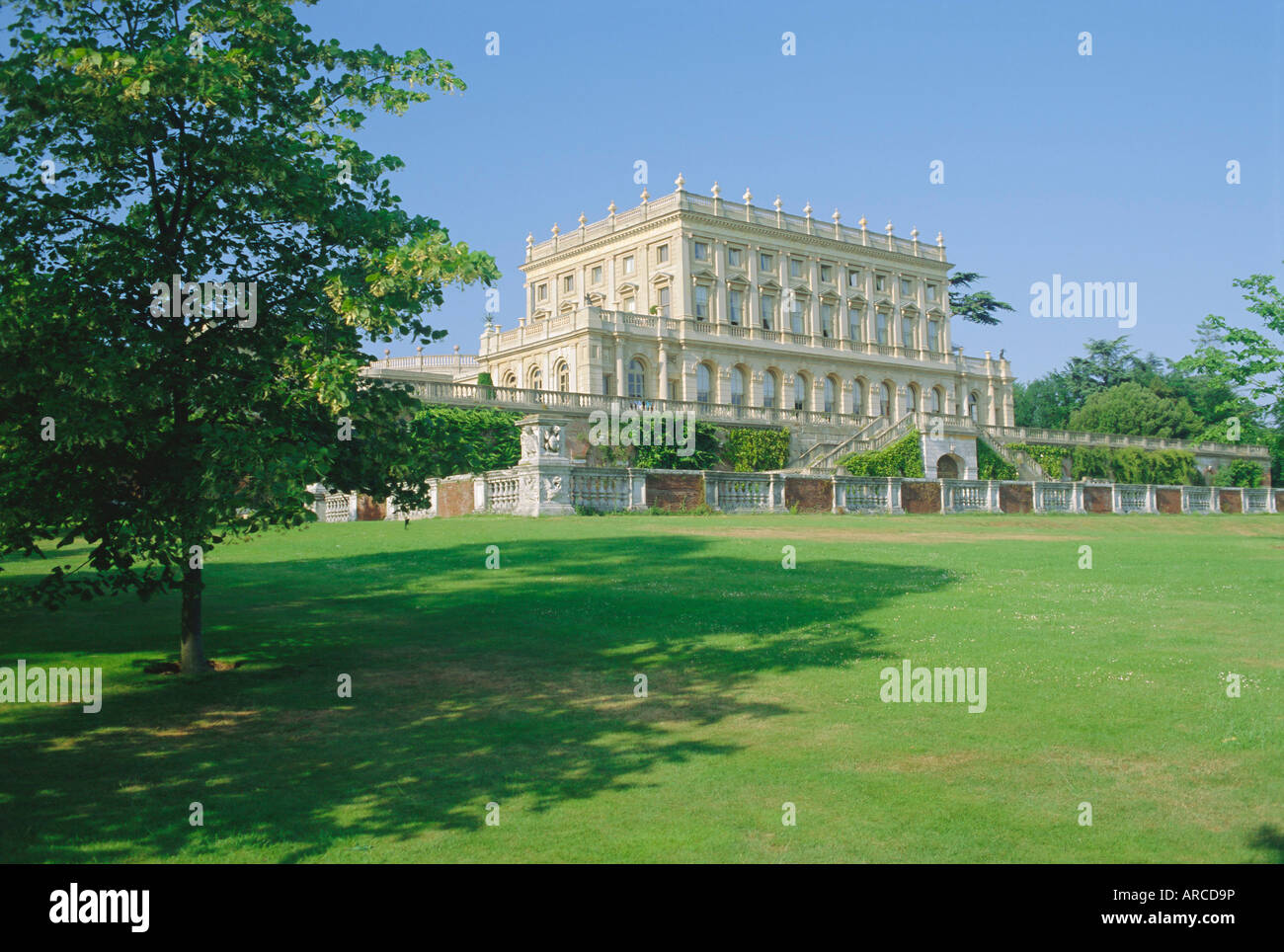 Cliveden House (National Trust), built 1851 by Sir Charles Barry, near ...