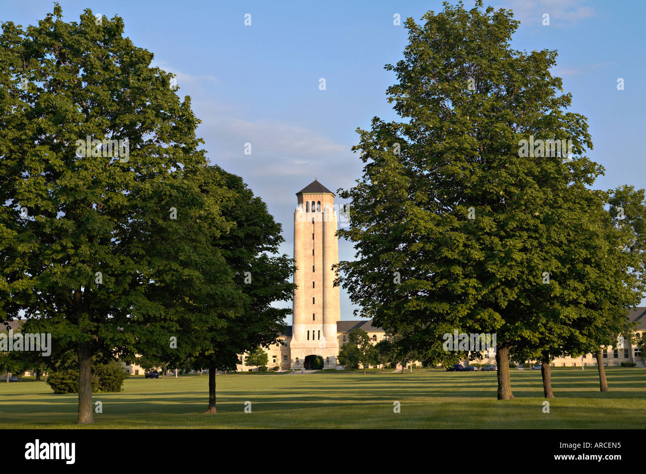PRESERVES Fort Sheridan Illinois Landmark tower at former military base ...