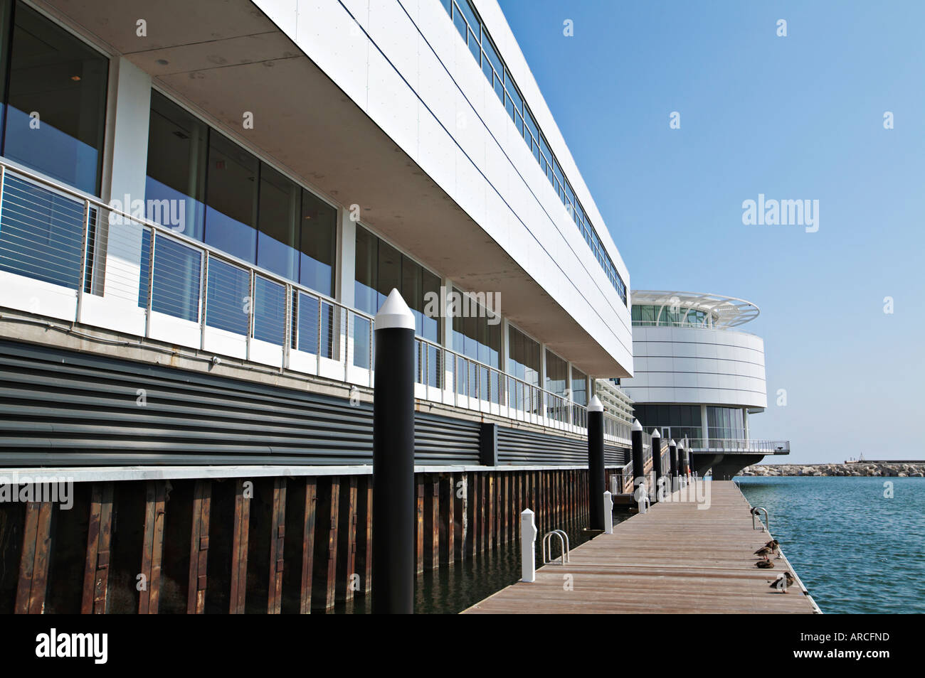 WISCONSIN Milwaukee Discovery World museum at Pier Wisconsin along ...