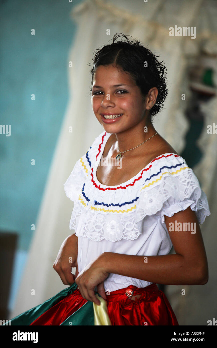 Costa rican traditional dress hi-res stock photography and images - Alamy