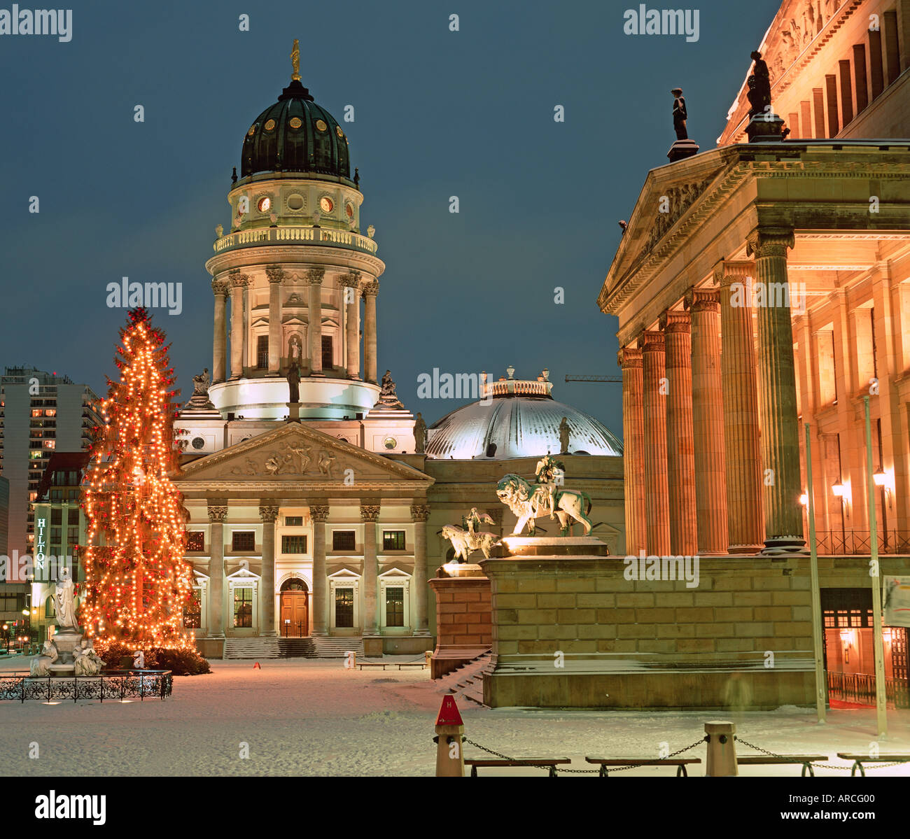 Berlin The Gendarmenmarkt the most beautiful square in Berlin with a ...