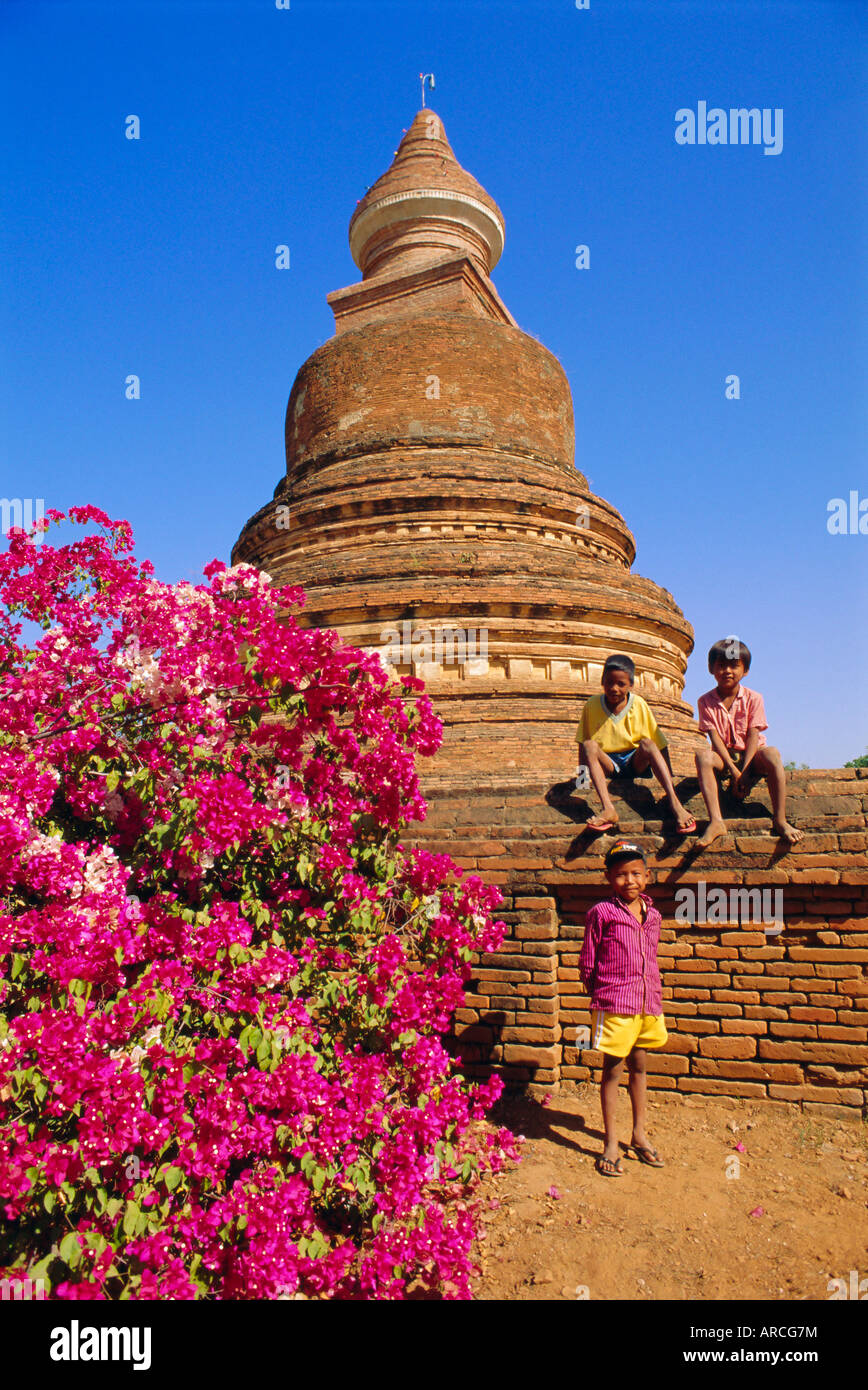 Sapada Pagoda, Bagan, Myanmar, Asia Stock Photo - Alamy