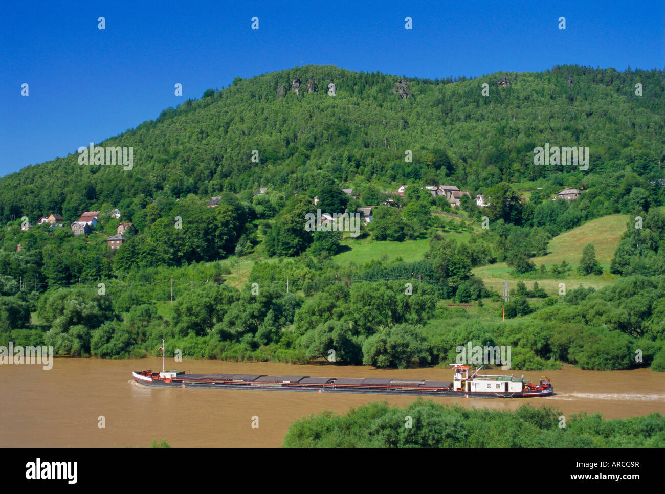 River Labe (Elbe), Czech Republic, Europe Stock Photo - Alamy