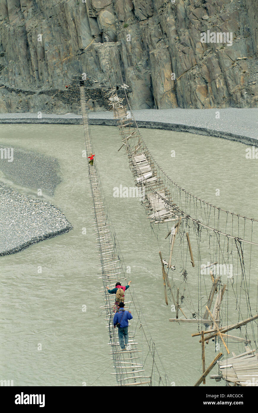 Travel passu bridge pakistan hi-res stock photography and images - Alamy